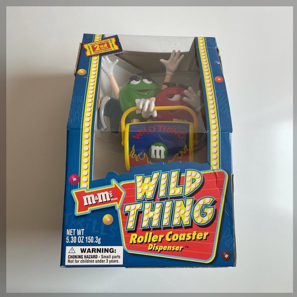 M&M'S | Other | Mm Wild Thing Roller Coaster Candy Dispenser | Poshmark